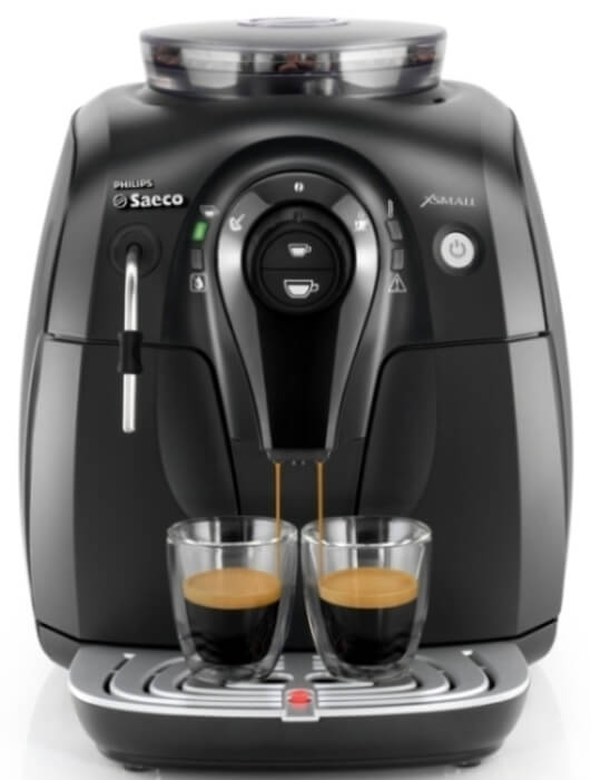 Philips Saeco Xsmall review: een aanvaardbare bonenkoffiezet » Vivakoffie